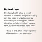 Nattokinase 2000 FU for improved digestion