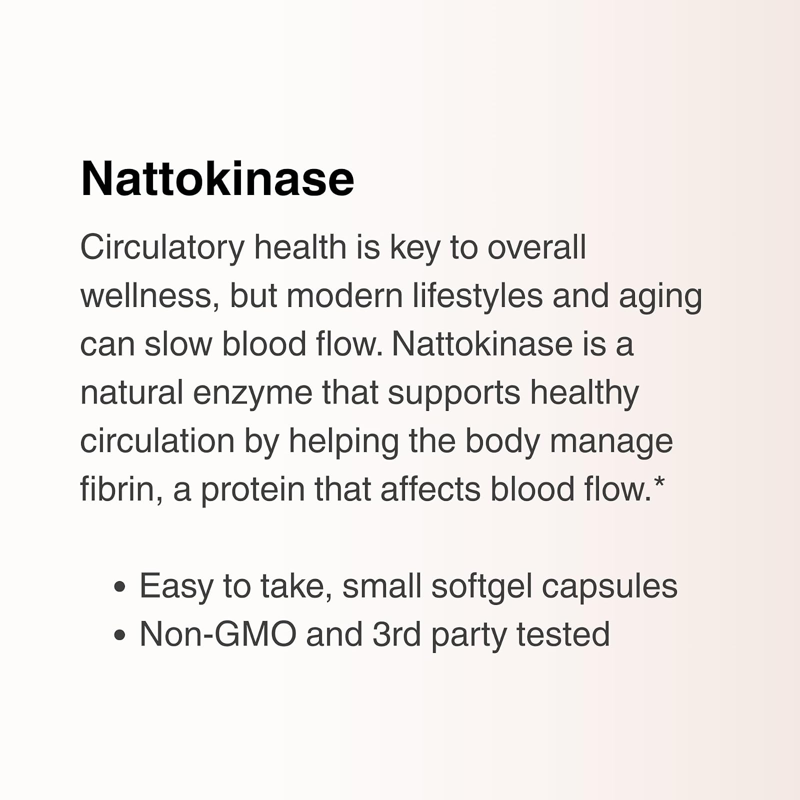 Nattokinase 2000 FU for improved digestion