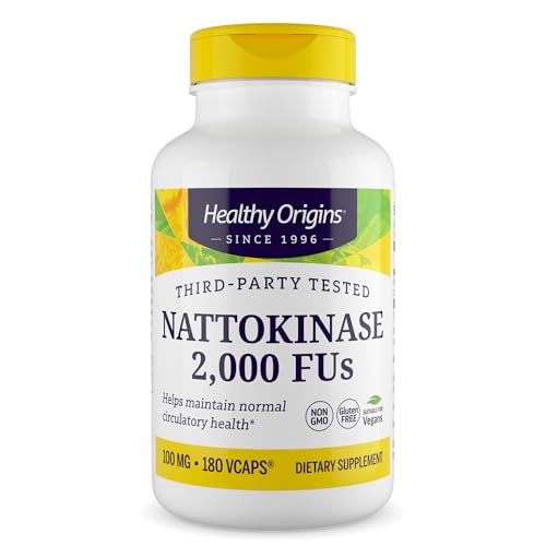 Nattokinase 2000 FUs veggie caps