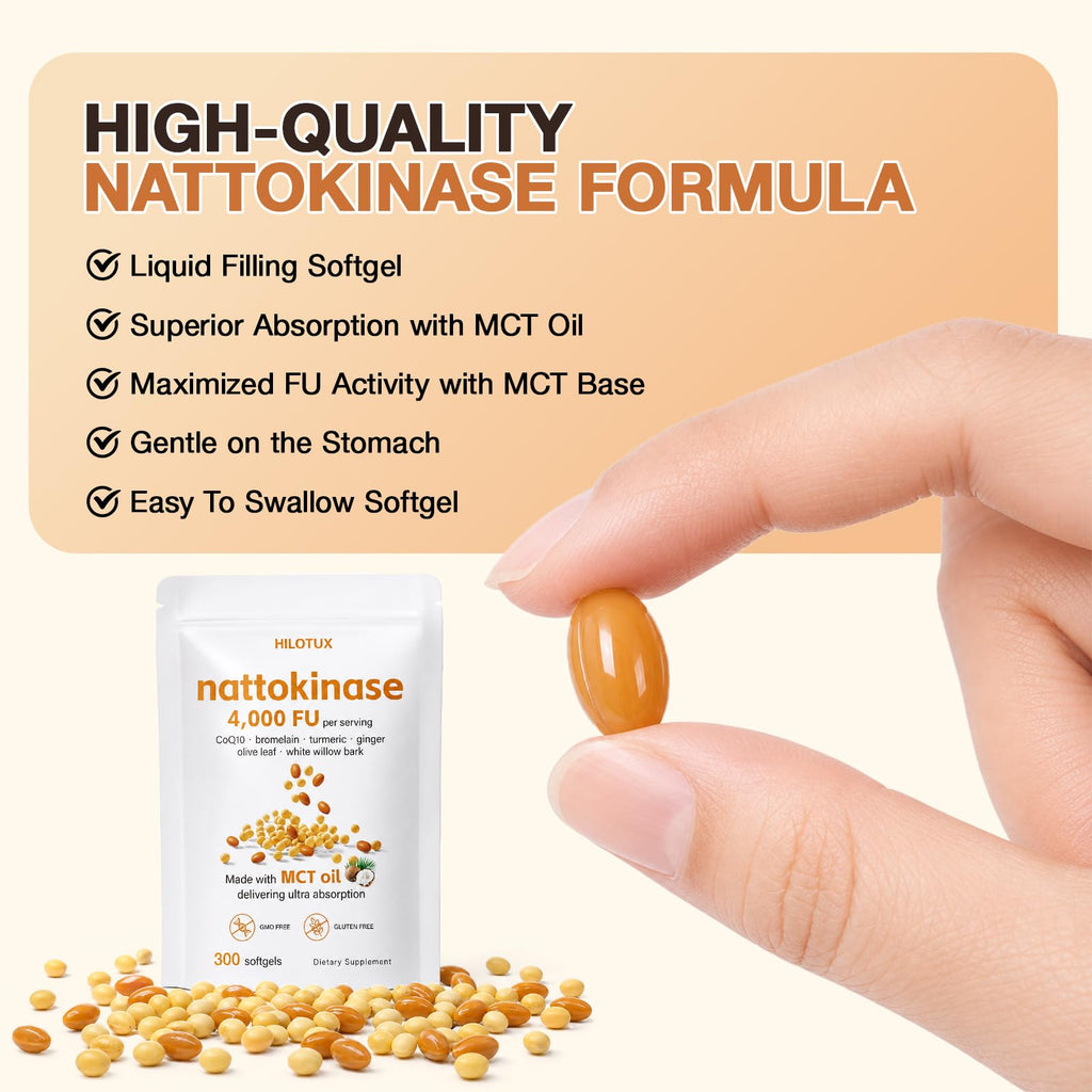 Nattokinase 300 softgels value pack