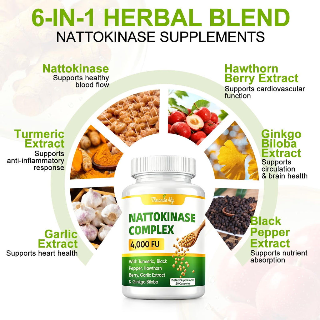 Nattokinase 4000 FU blood circulation