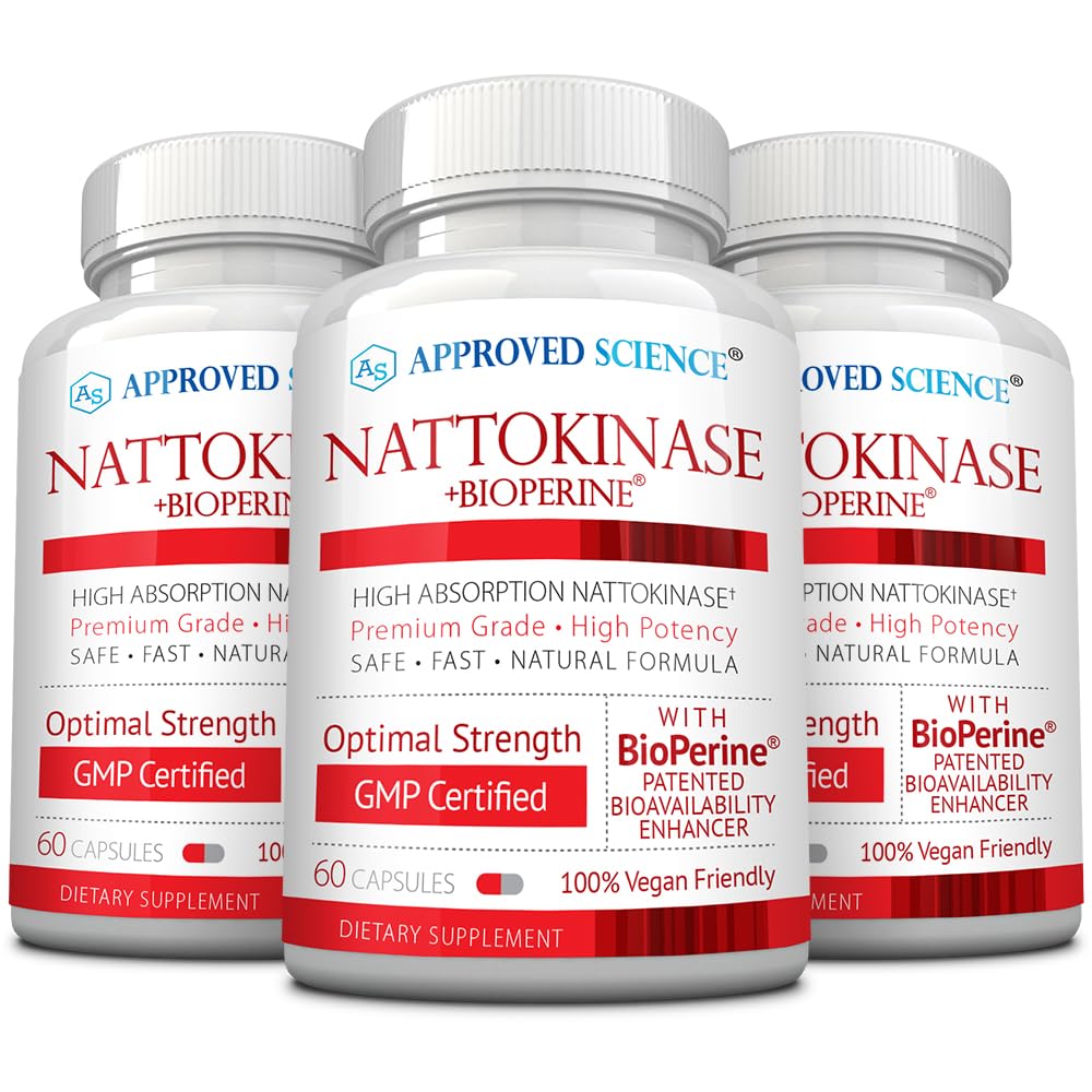 Nattokinase 4000 FU capsules for heart health