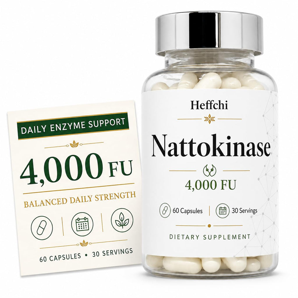 Nattokinase 4000 FU capsules for heart health