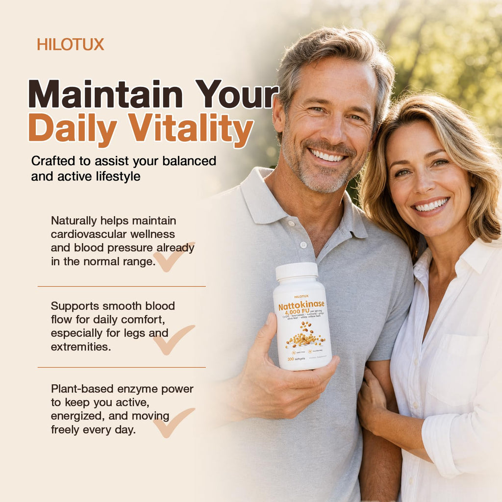 Nattokinase 4000 FU for daily wellness