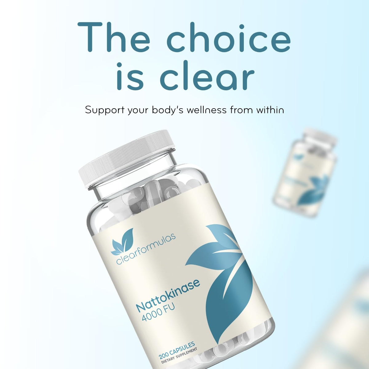 Nattokinase 4000 FU for overall wellness