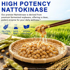 Nattokinase 60 capsules for daily use