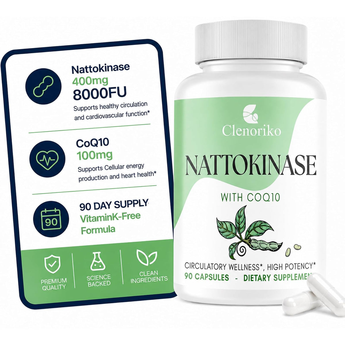 Nattokinase 8000 FU health benefits