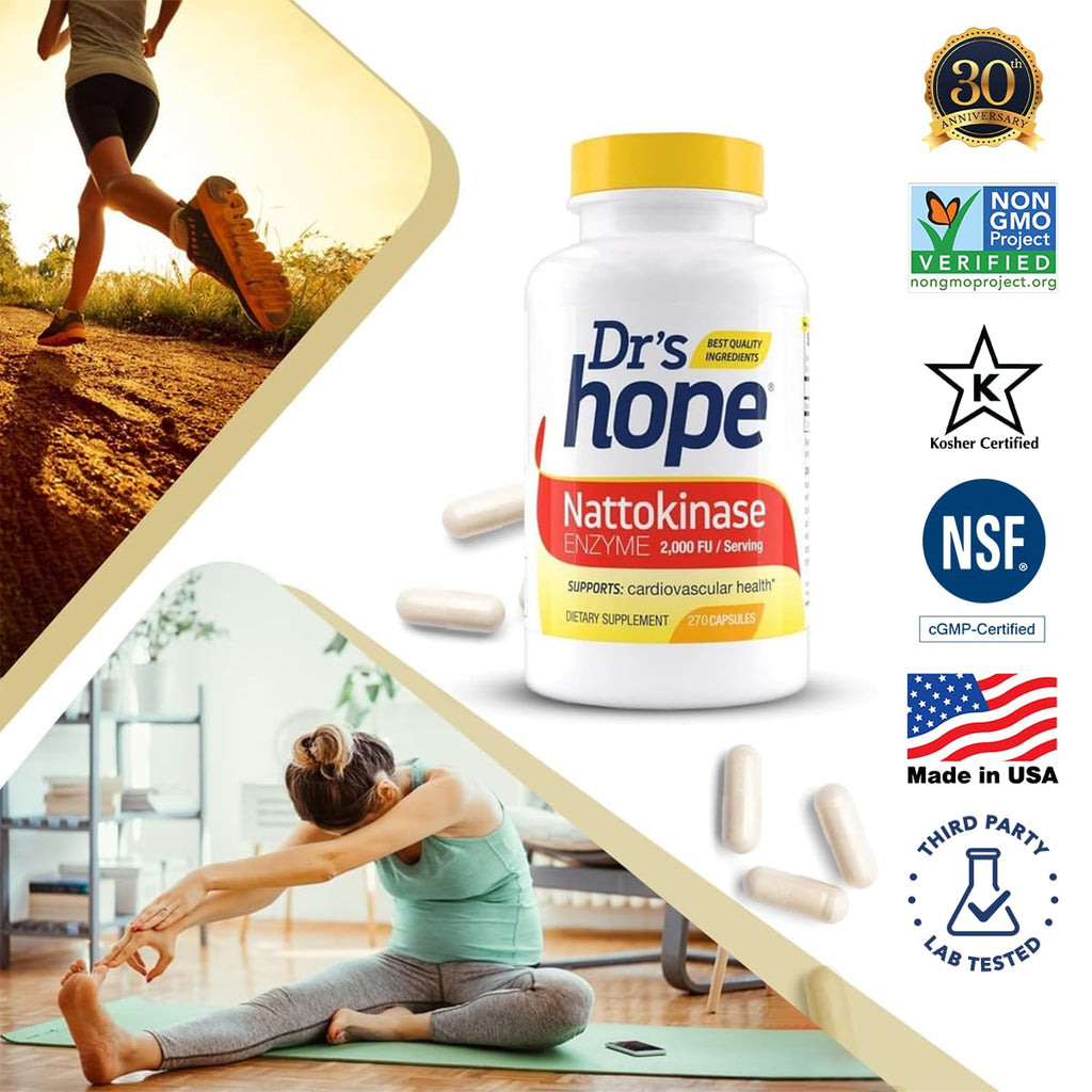 Nattokinase capsules for better absorption