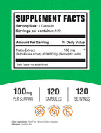 Nattokinase capsules for daily wellness
