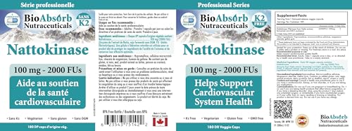 Nattokinase capsules for digestive balance