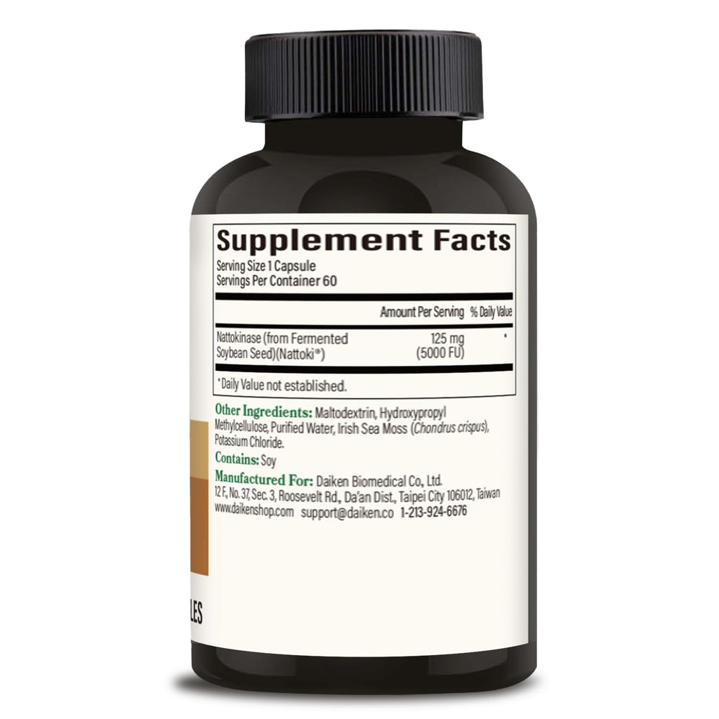 nattokinase capsules for digestive balance