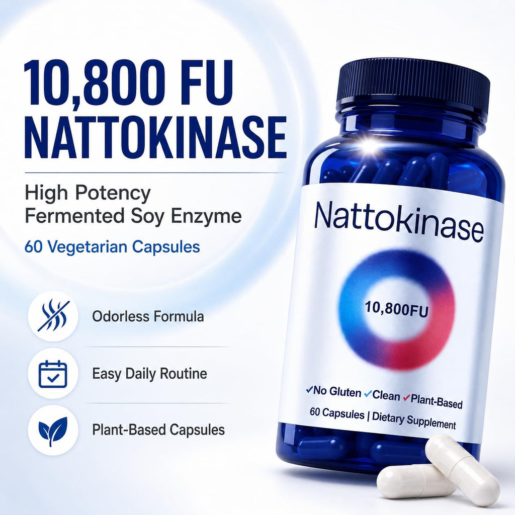 Nattokinase capsules for endurance support