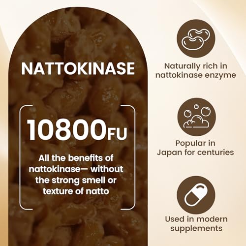 Nattokinase capsules for healthy circulation