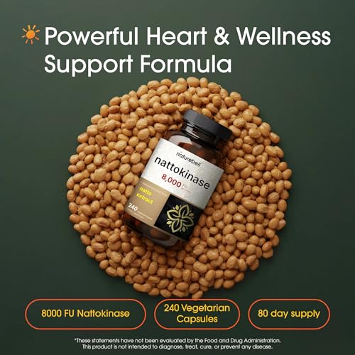 Nattokinase capsules for healthy digestion