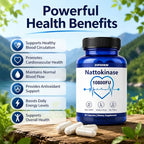 Nattokinase capsules for heart support