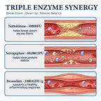 Nattokinase capsules for heart support