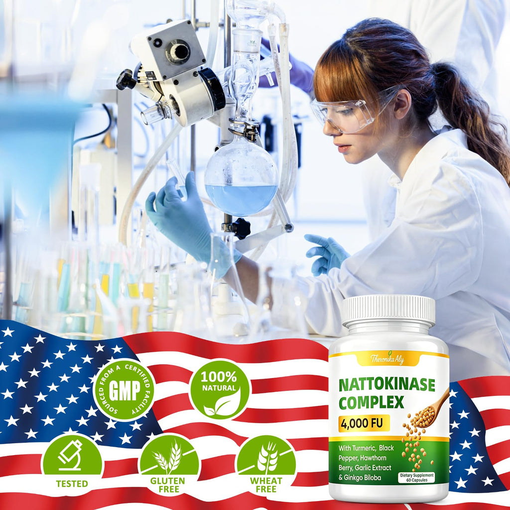 Nattokinase capsules for immune health