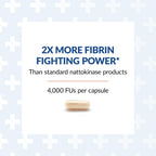 Nattokinase capsules for improved circulation