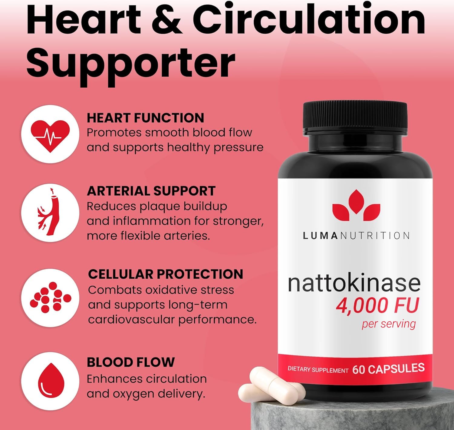 nattokinase capsules for overall health