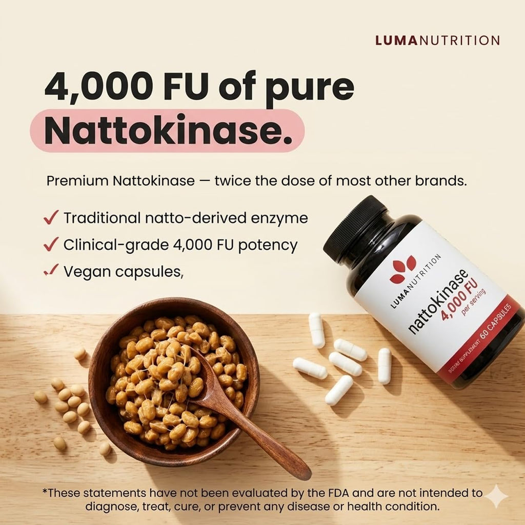 nattokinase capsules promote healthy aging