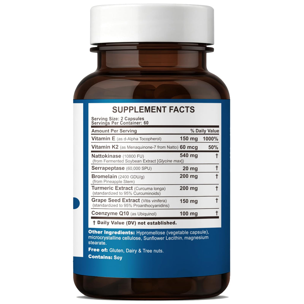 Nattokinase capsules with high potency
