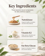 Nattokinase convenient sachets for travel