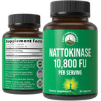 Nattokinase digestive enzyme capsules