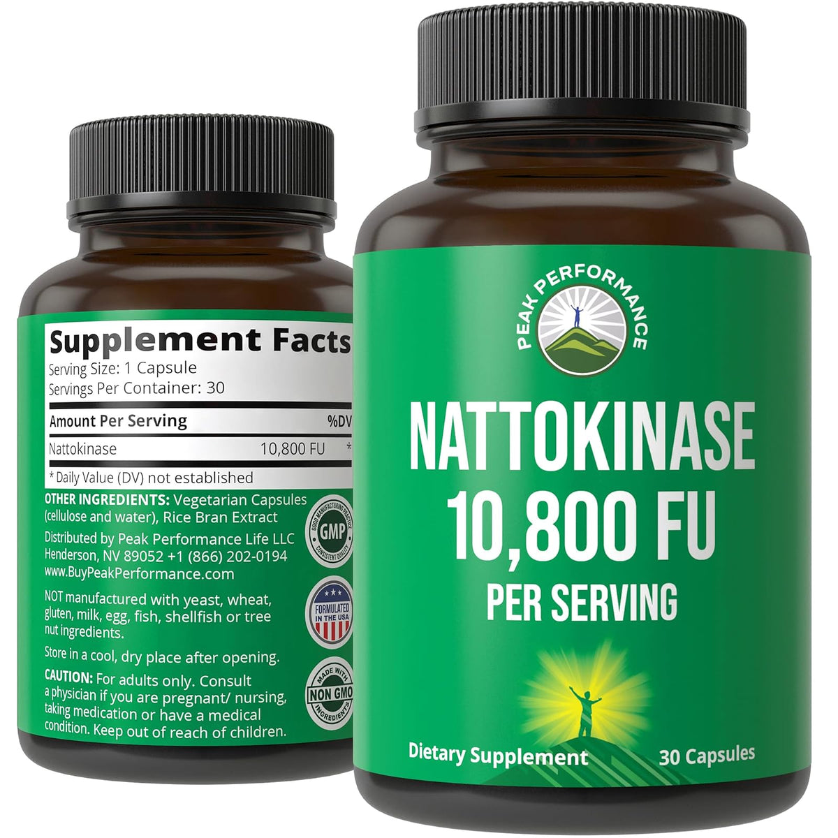 Nattokinase digestive enzyme capsules