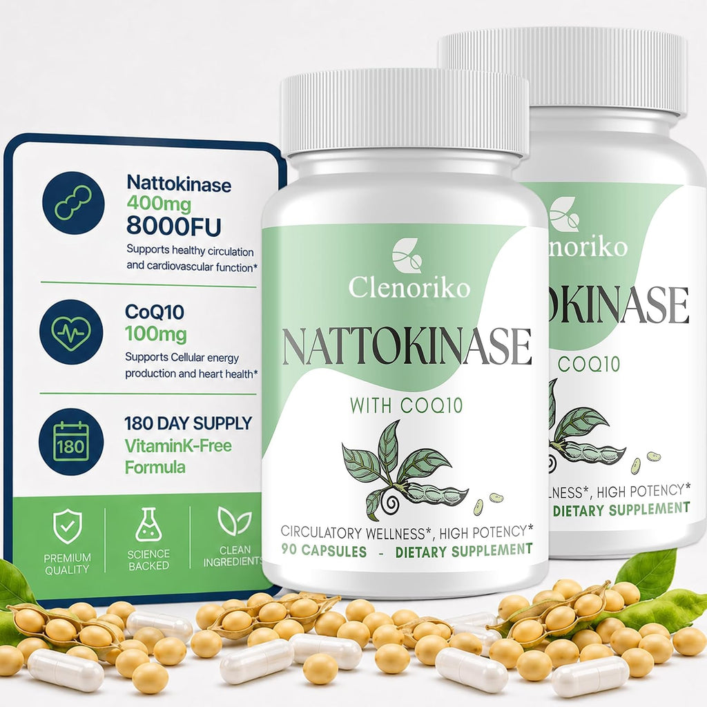 Nattokinase digestive enzyme capsules