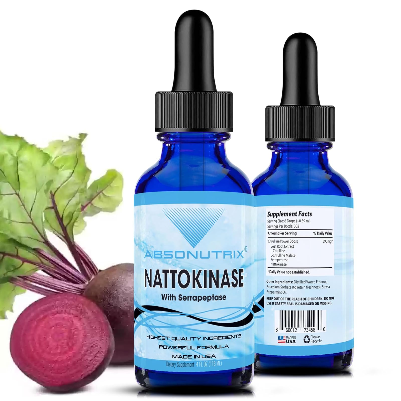 Nattokinase digestive enzyme liquid