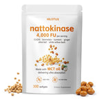 Nattokinase digestive enzyme supplement