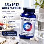 Nattokinase energy capsules for workouts