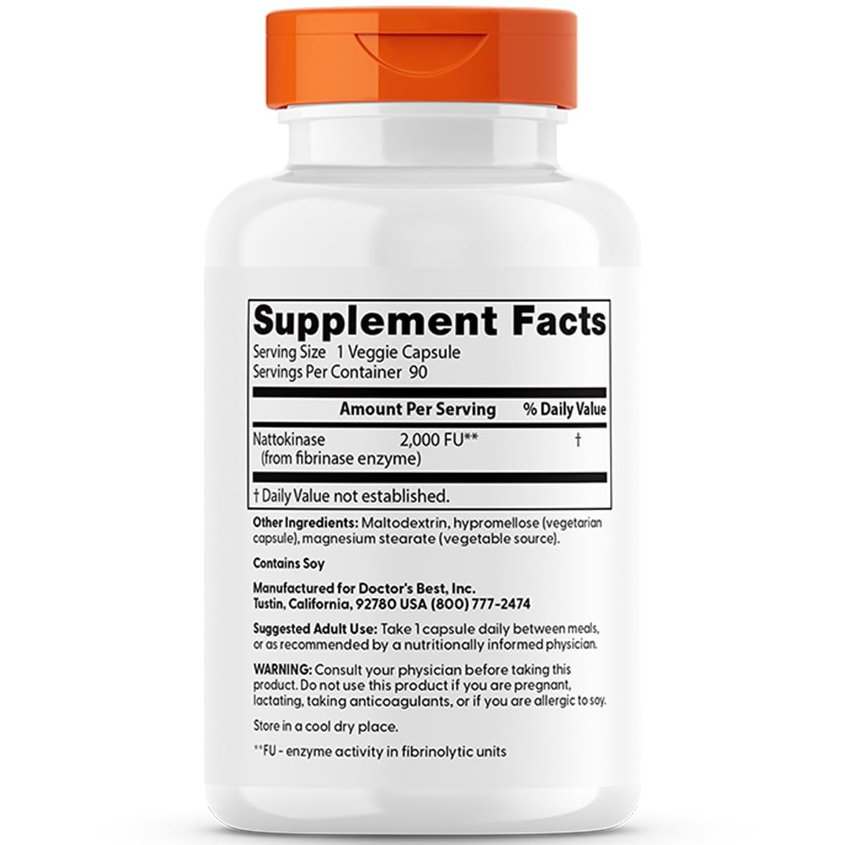 Nattokinase for cardiovascular health