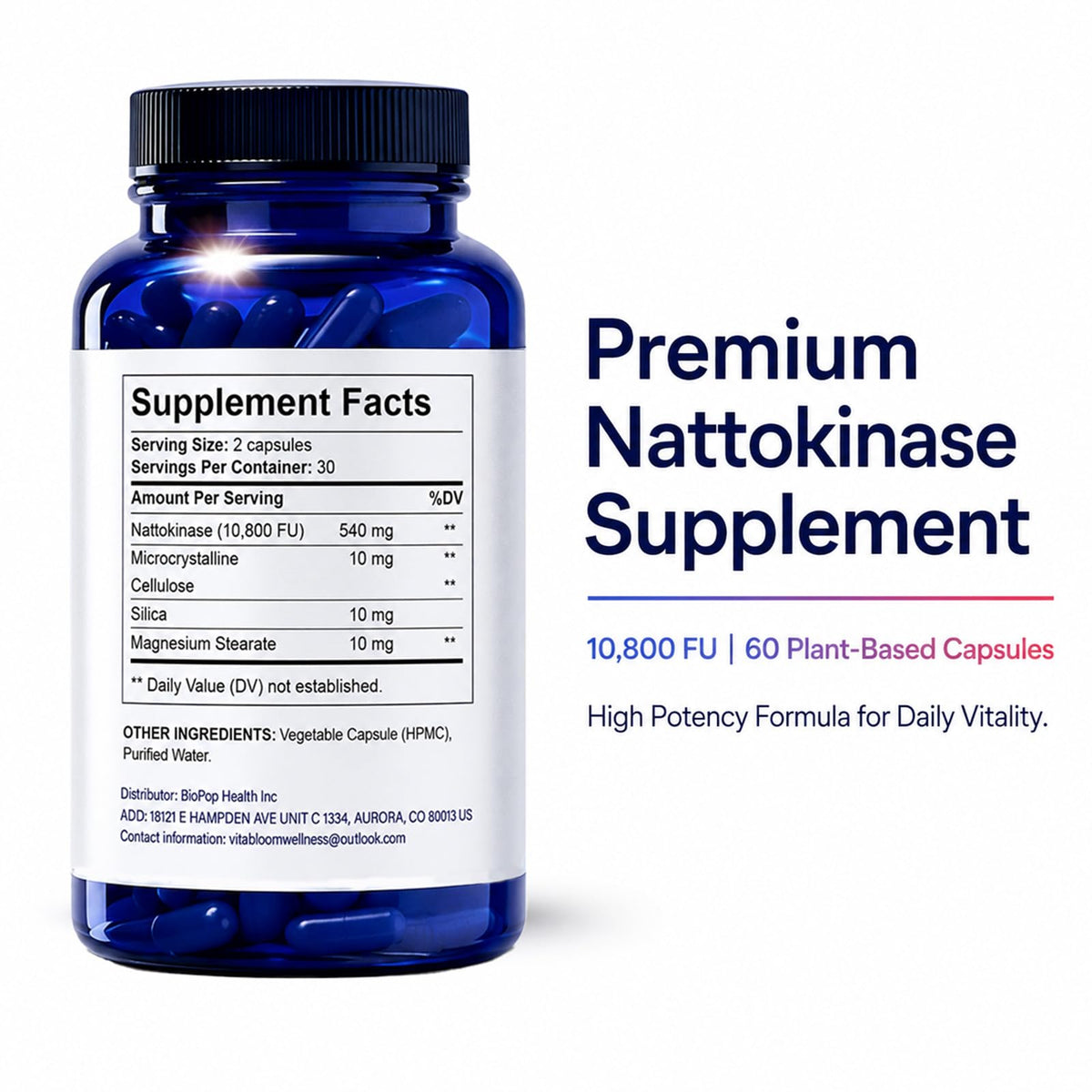 Nattokinase for enhanced endurance performance