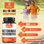 Nattokinase for healthy aging