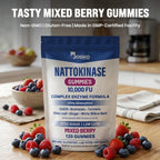 Nattokinase for healthy blood circulation