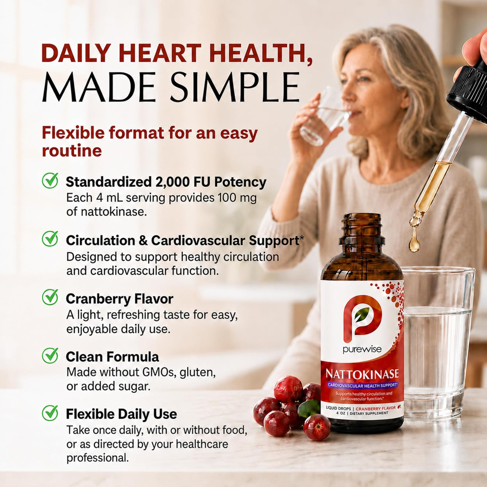 Nattokinase for healthy gut function