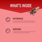 Nattokinase for improved circulation
