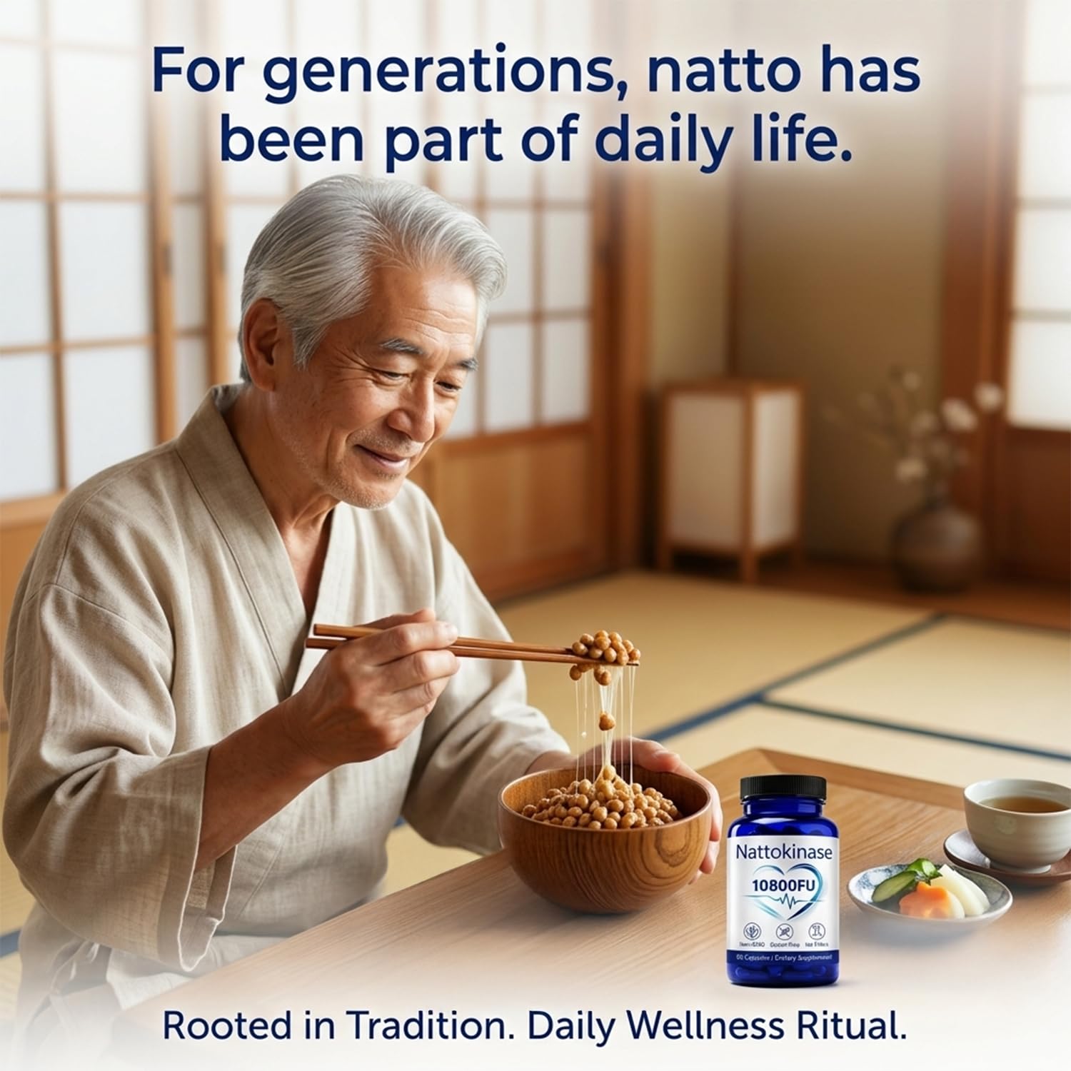 Nattokinase for improved circulation