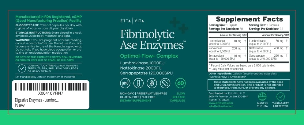Nattokinase for overall digestive wellness