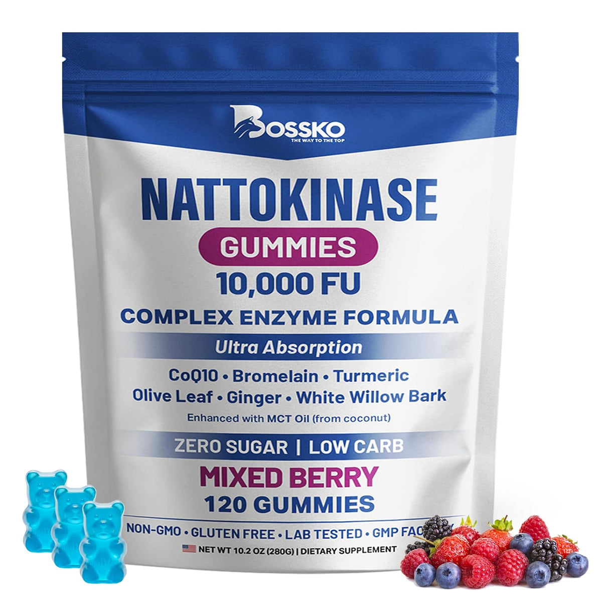 Nattokinase gummies for heart health