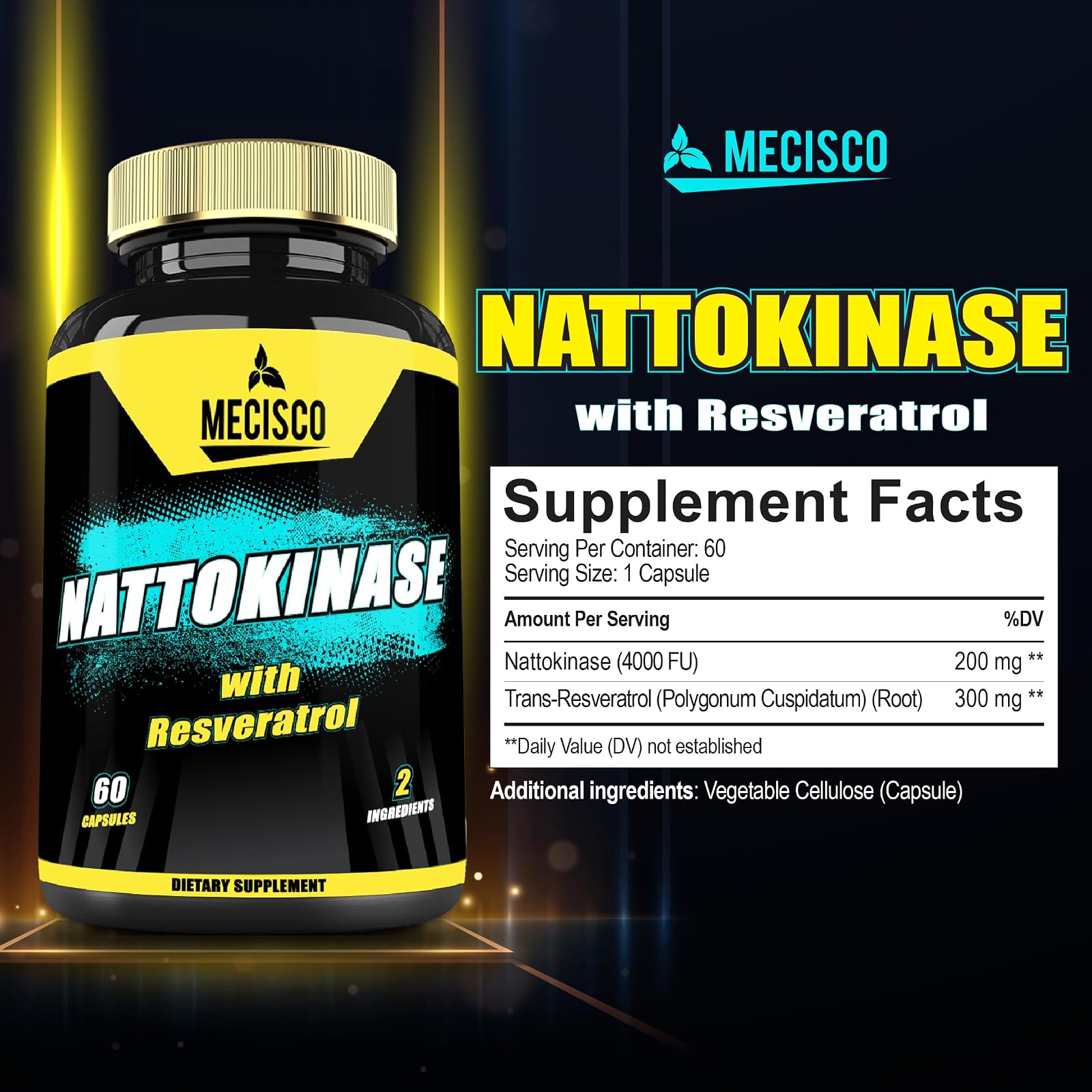 Nattokinase multivitamin for active lifestyle