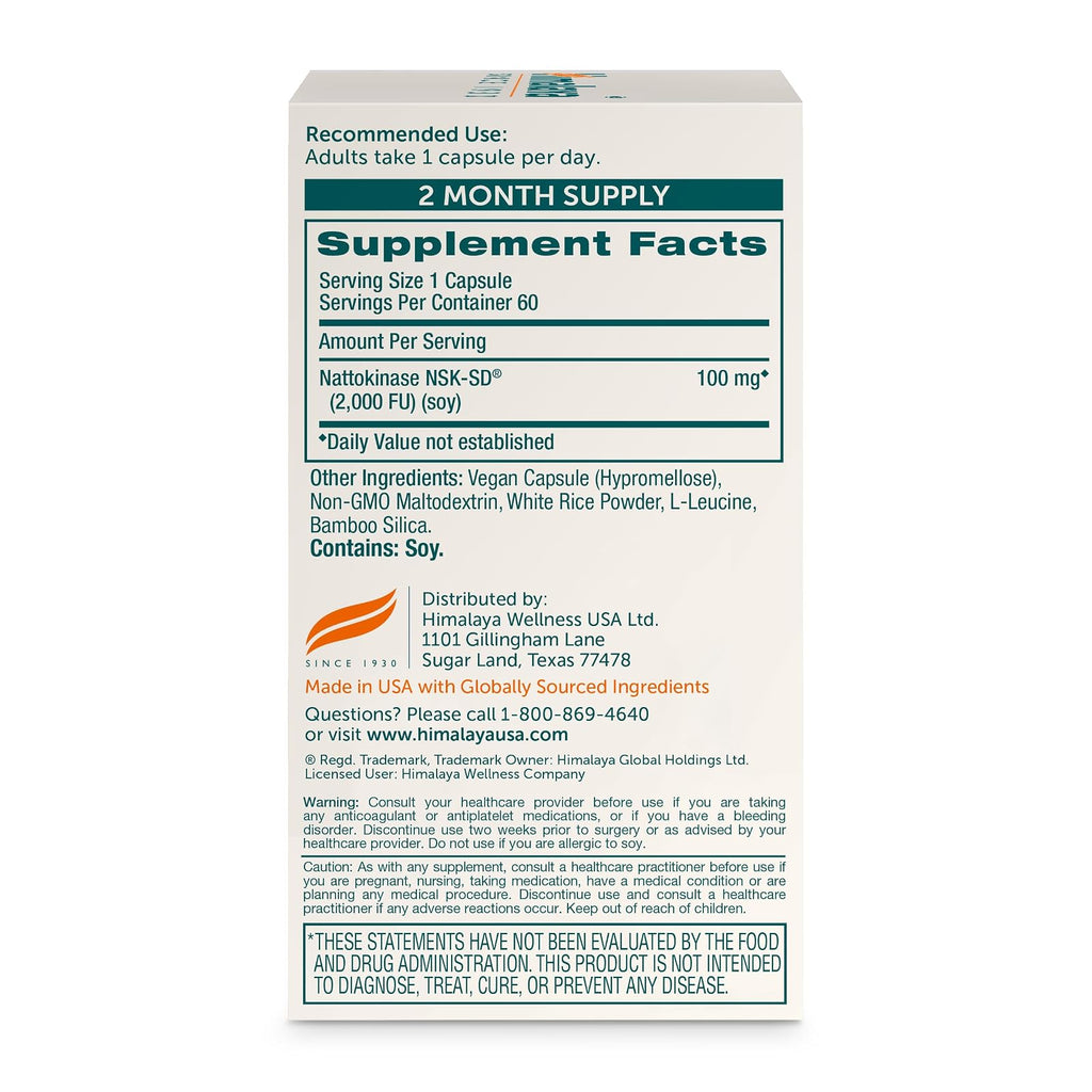 Nattokinase multivitamin for active lifestyles