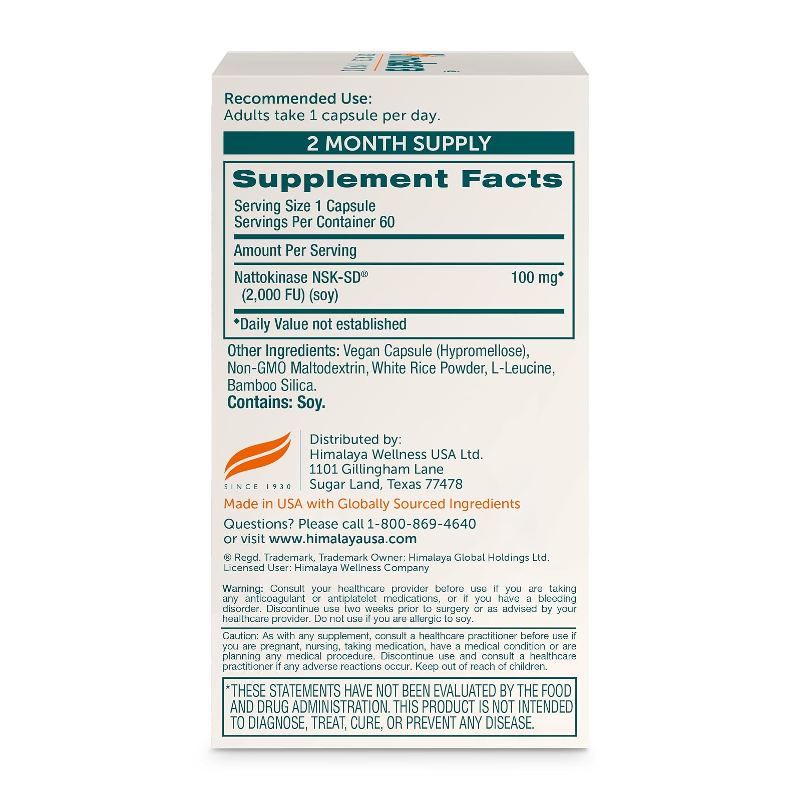 Nattokinase multivitamin for active lifestyles