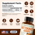 Nattokinase multivitamin for active seniors