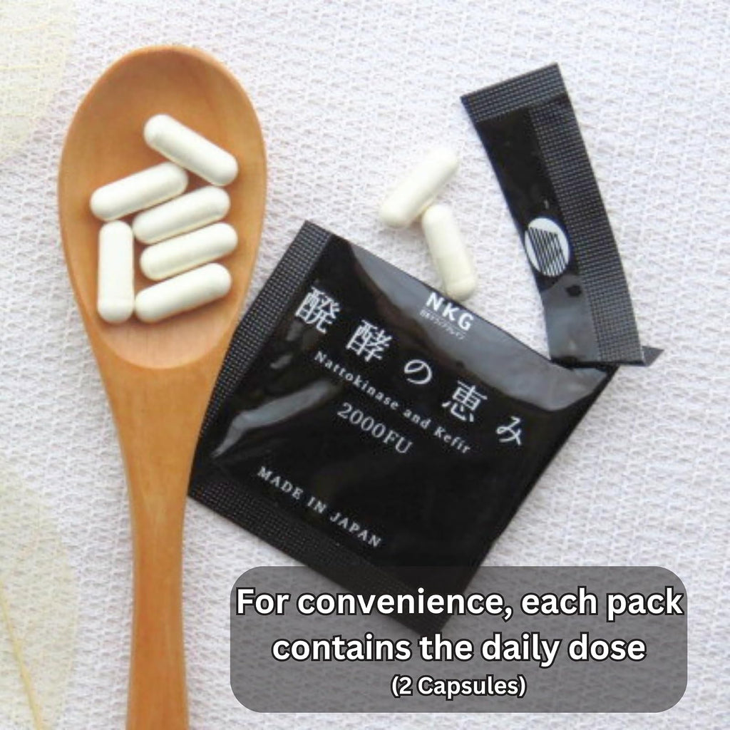 Nattokinase multivitamin for seniors' wellness