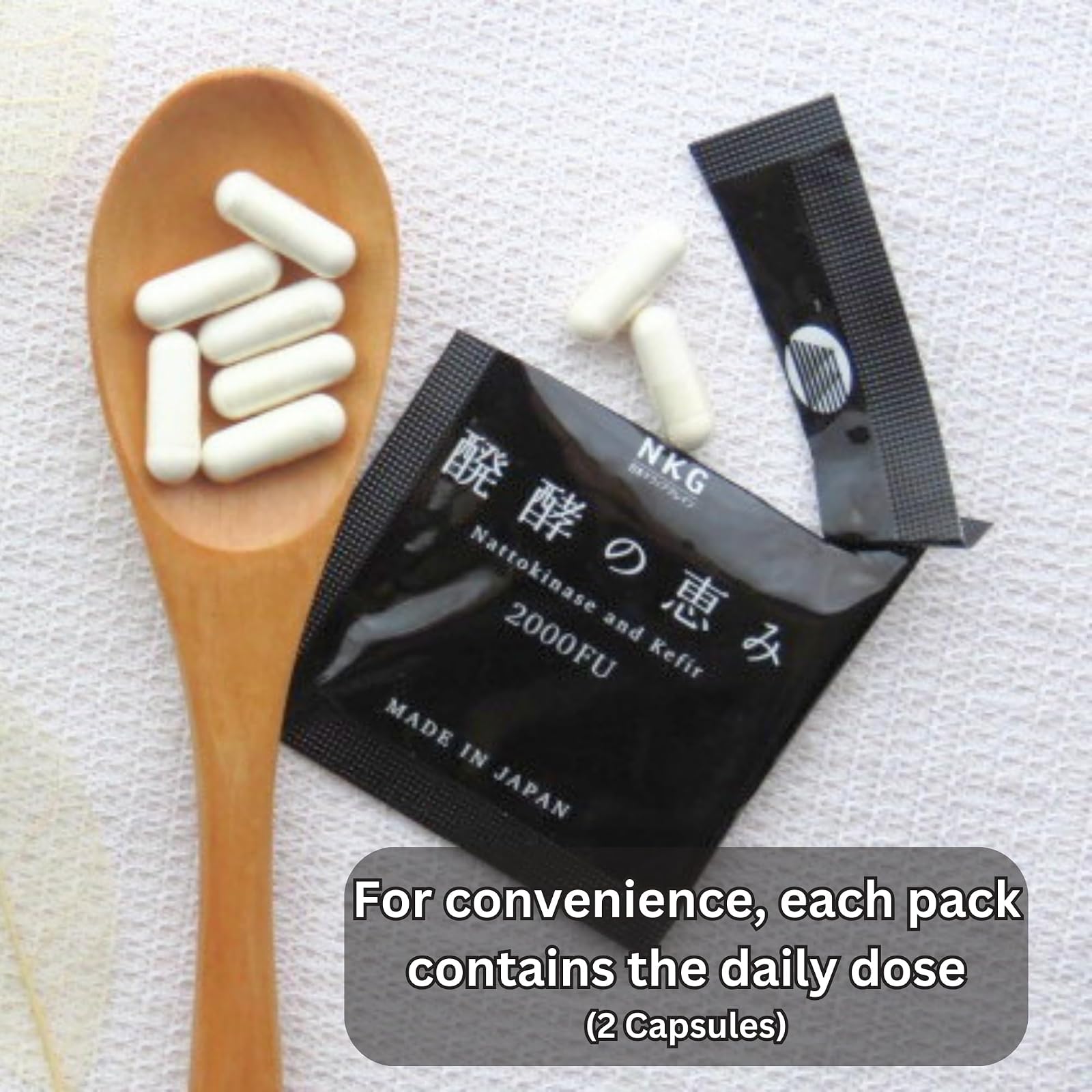 Nattokinase multivitamin for seniors' wellness