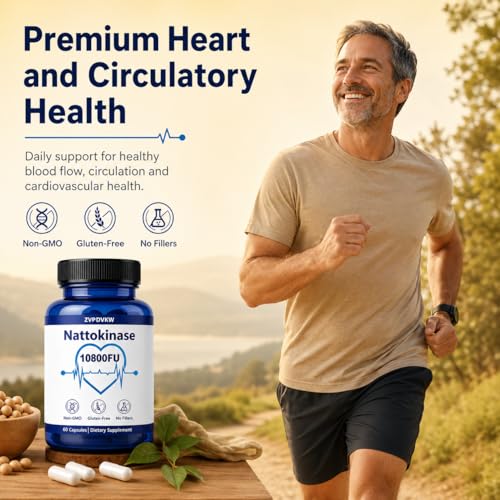 Nattokinase multivitamins for active lifestyle