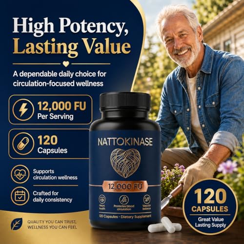 Nattokinase multivitamins for active lifestyle
