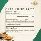 Nattokinase multivitamins for active lifestyle
